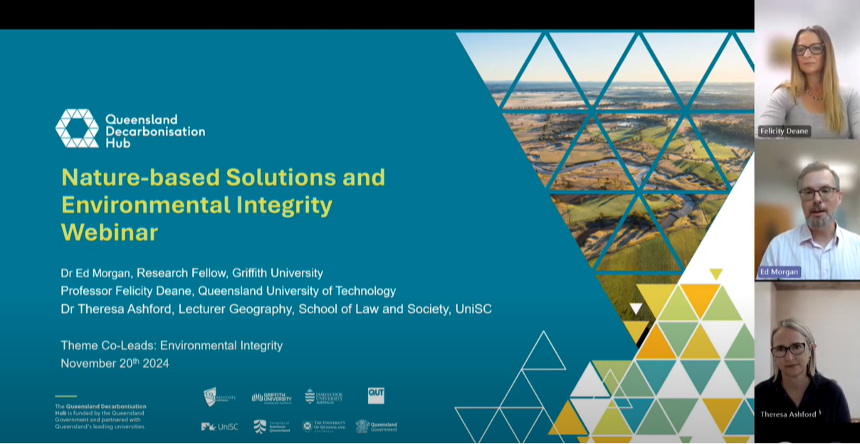 Nature-based solutions and environmental integrity | Queensland ...